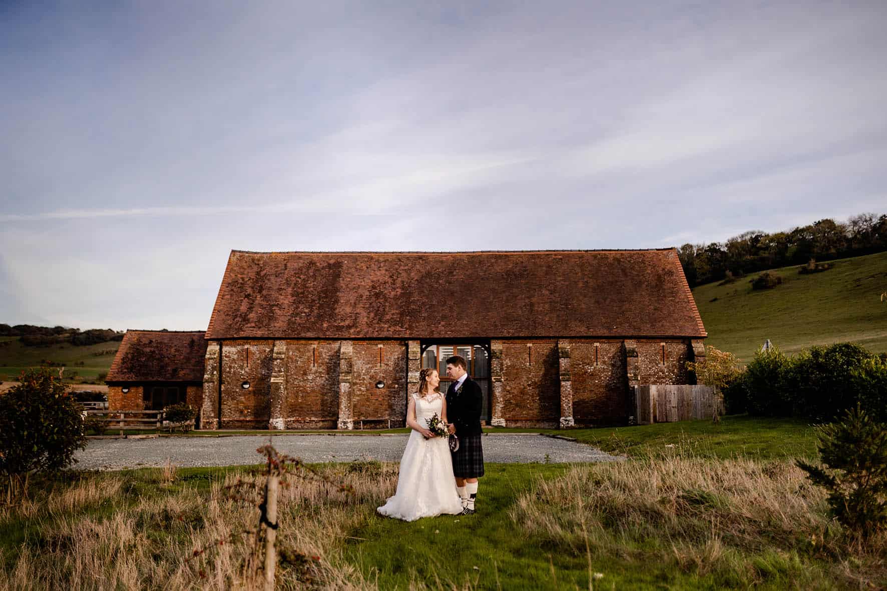 Long Furlong Barn Wedding Venue in West Sussex